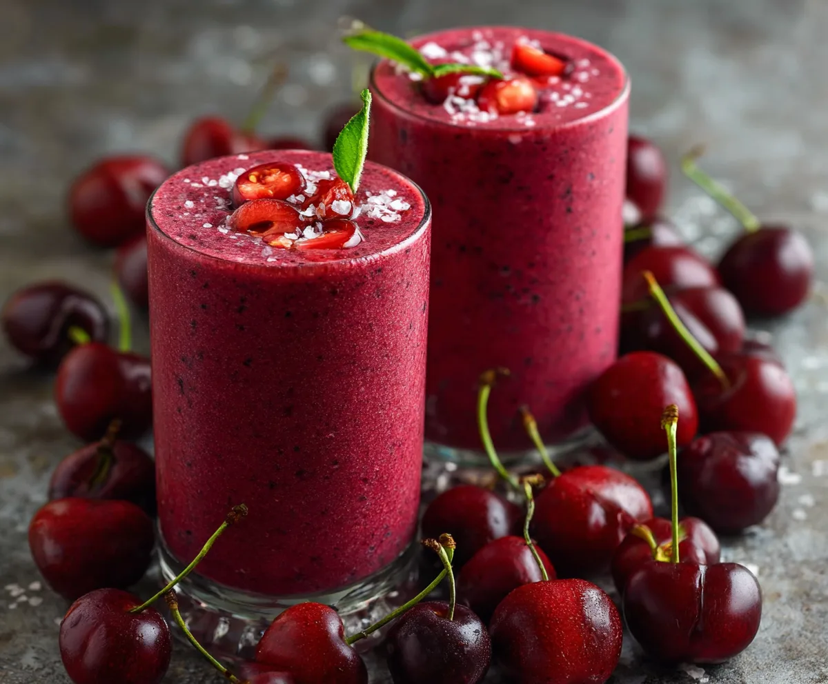 Refreshing Cherry Smoothie Recipe - Hmm Recipes | Comfort Dinner – All ...