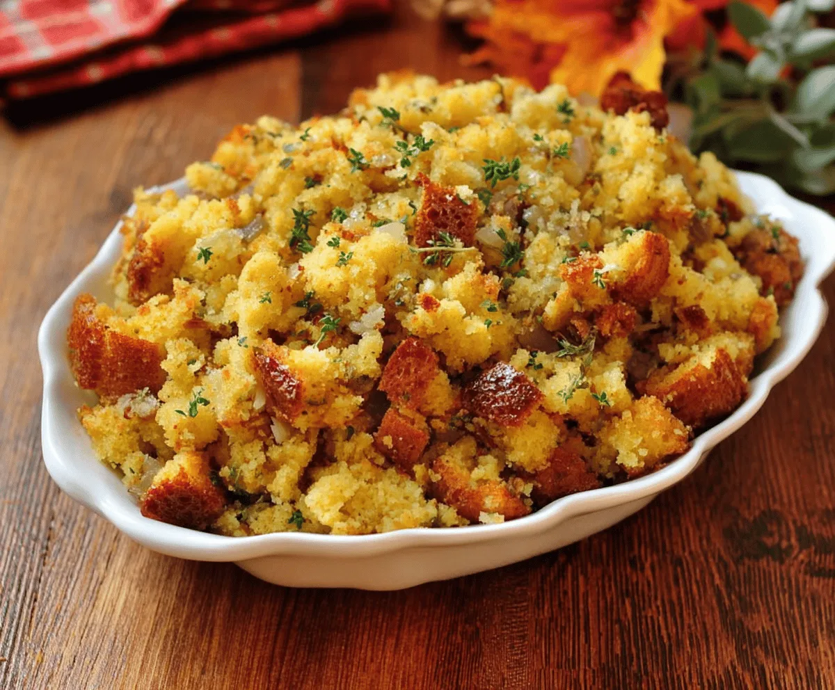 Classic Cornbread Stuffing Recipe