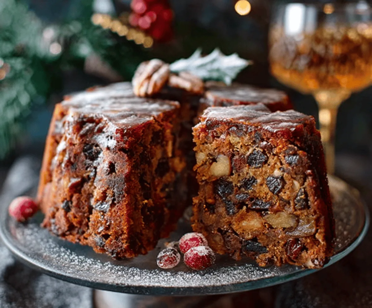 Delicious Rich Christmas Rum Cake