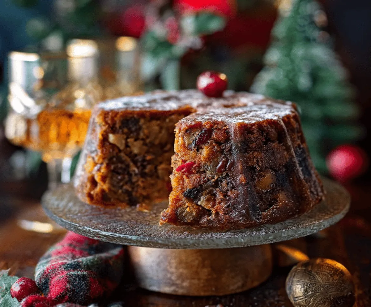 Delicious Rich Christmas Rum Cake