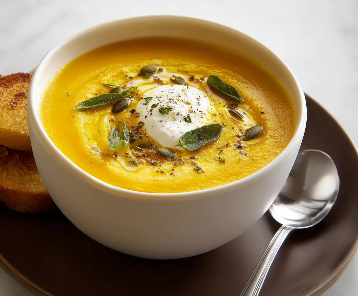 Creamy Butternut Squash Bisque Recipe
